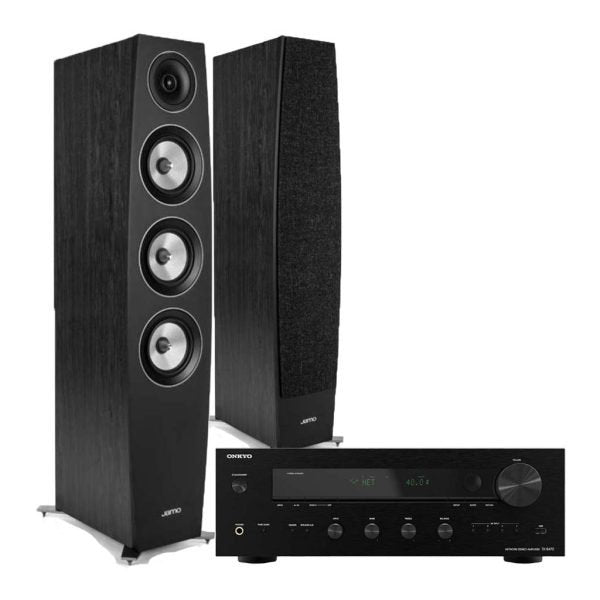 C97 II Floor Standing Speaker X TX-8470 Hi-Fi Network Stereo Receiver