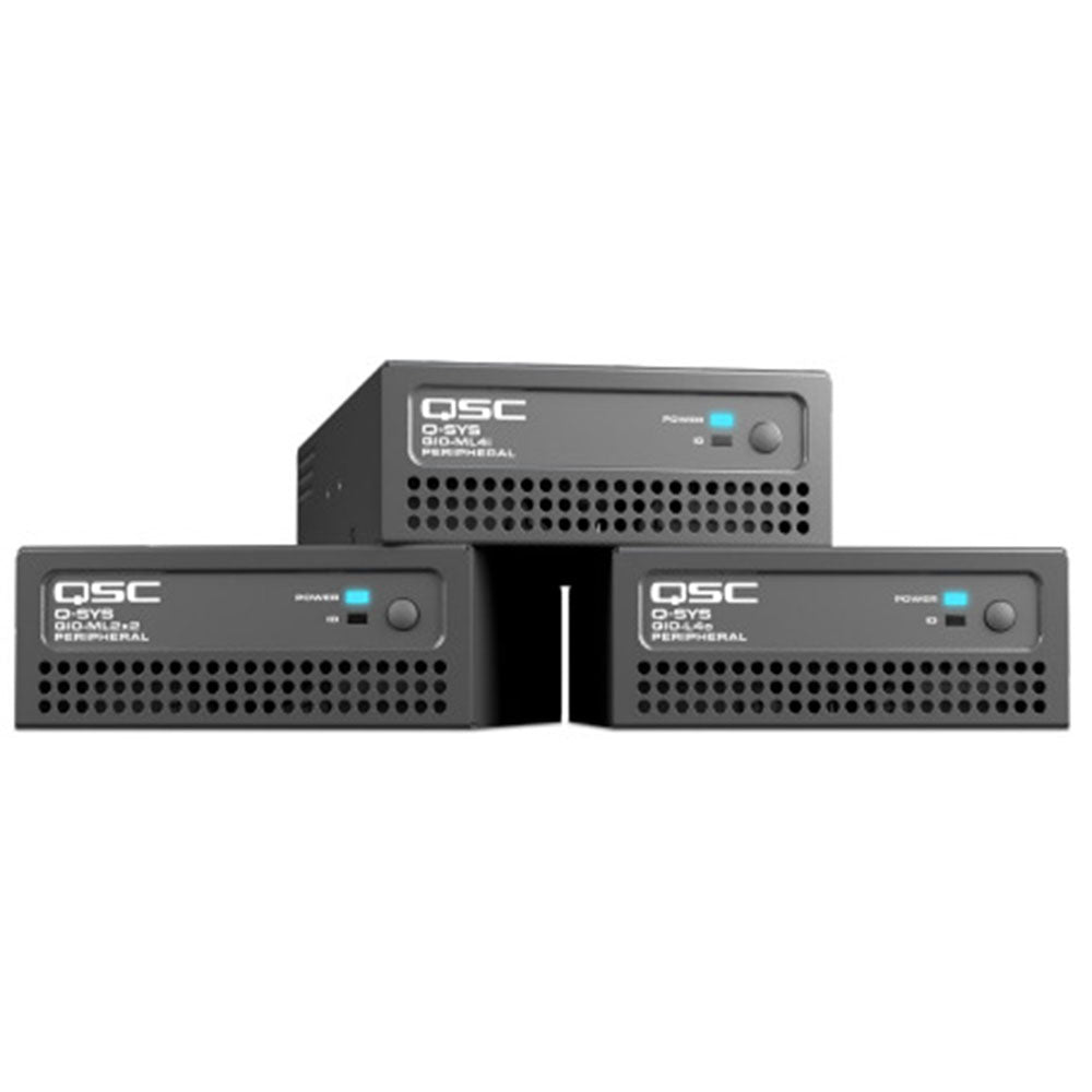 QSC QIO-ML4I - Q-SYS peripheral providing 4 mic/line inputs