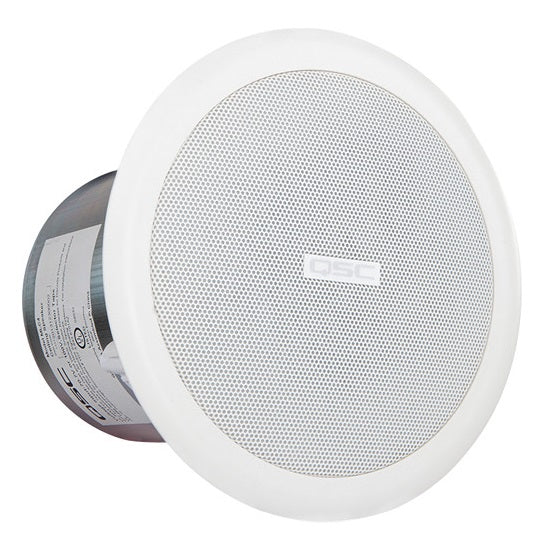 QSC Acoustic Coverage AC-C4T-NB 4-Inch Narrow Beam Ceiling Speaker