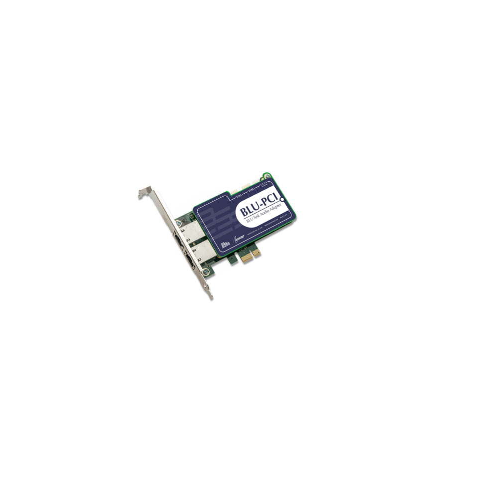 BSS BLU link PCIe Card - High-Speed Audio Networking