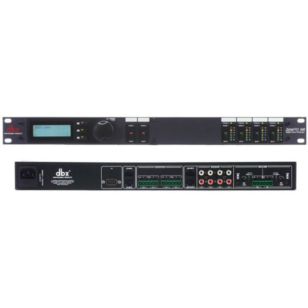 DBX ZONEPRO 640 6X4 DIGITAL ZONE PROCESSOR
